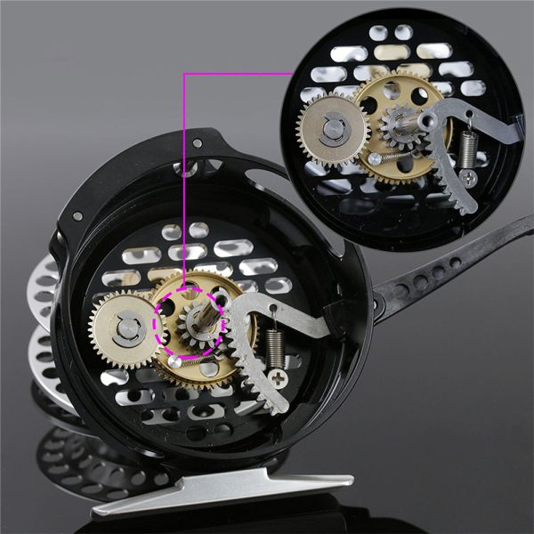 Semi Automatic Fly Fishing Reel - Model RSA 7 - FlyFinz