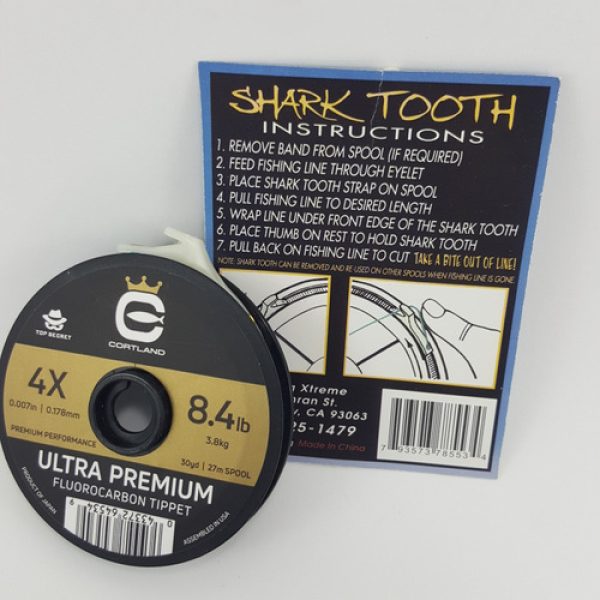 Shark Tooth Tippet Retainer and Cutter - FlyFinz